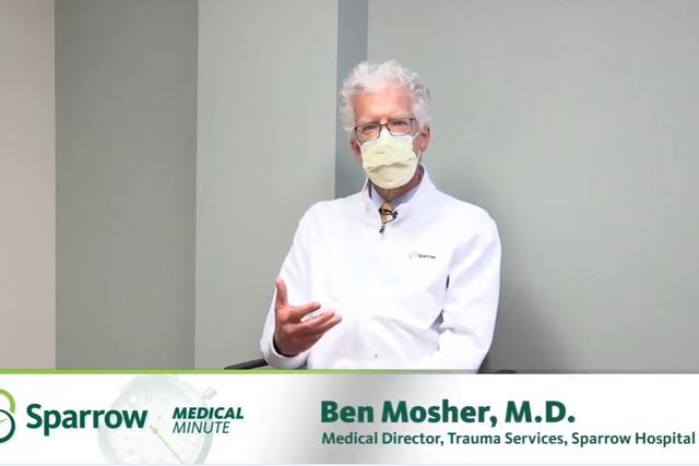 Sparrow Medical Minute - Dr. Ben Mosher | UM Health-Sparrow